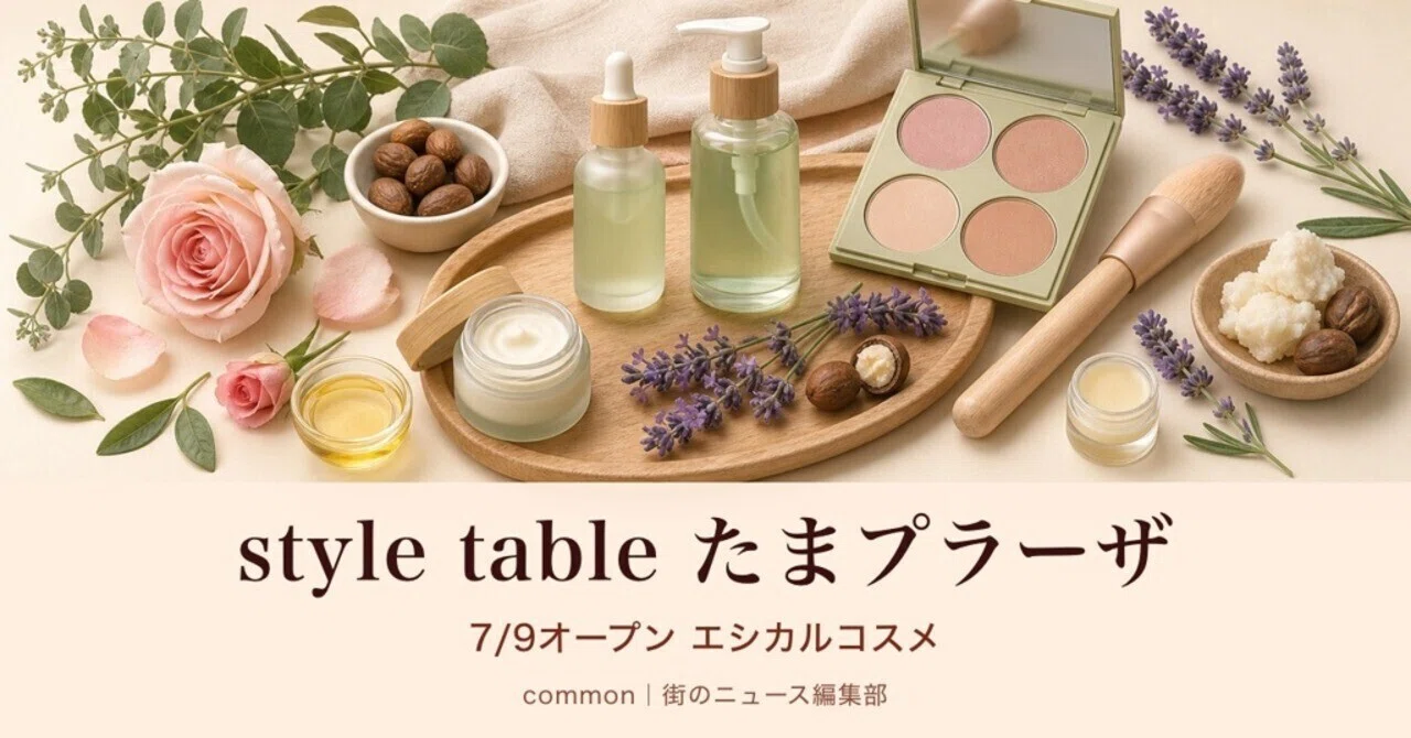 [Tama-Plaza] Ethical cosmetics store "style table" opens at Tokyu ...