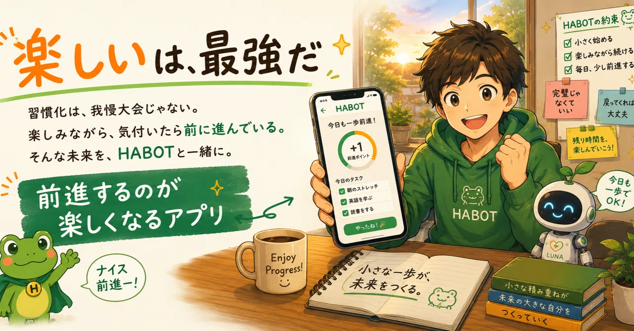 [HABOT Introduction Series 3] Fun is the strongest｜タロウ99