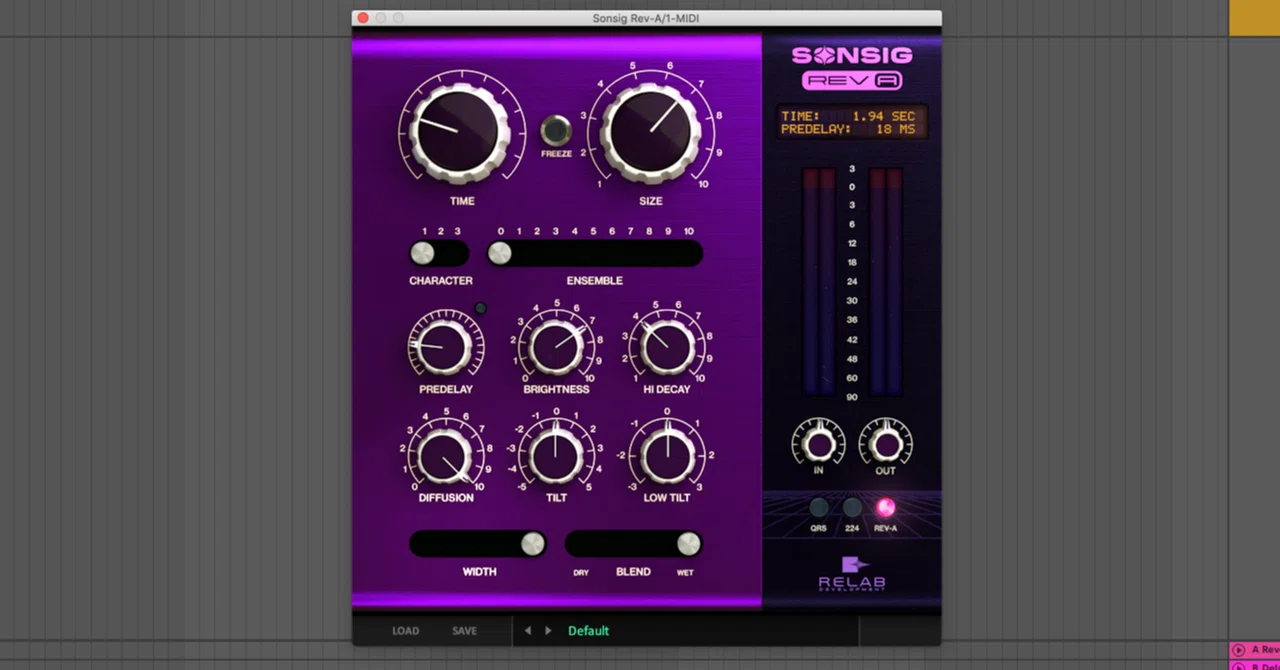 RelabのSonsig Rev-A リバーブをご紹介 ｜ソロモンの音楽放浪記