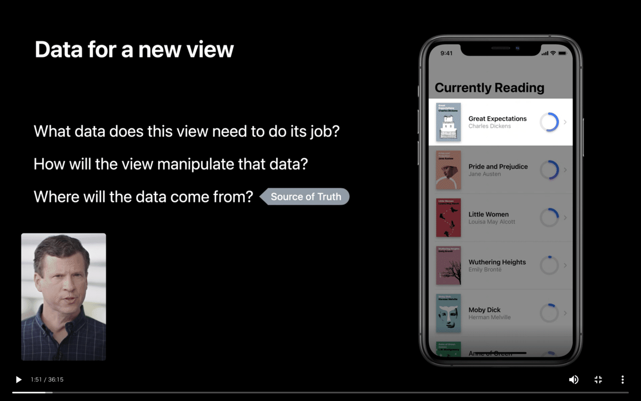 忙しい人向けの Data Essentials in SwiftUI: Part 1 #WWDC20｜戸画美角｜note