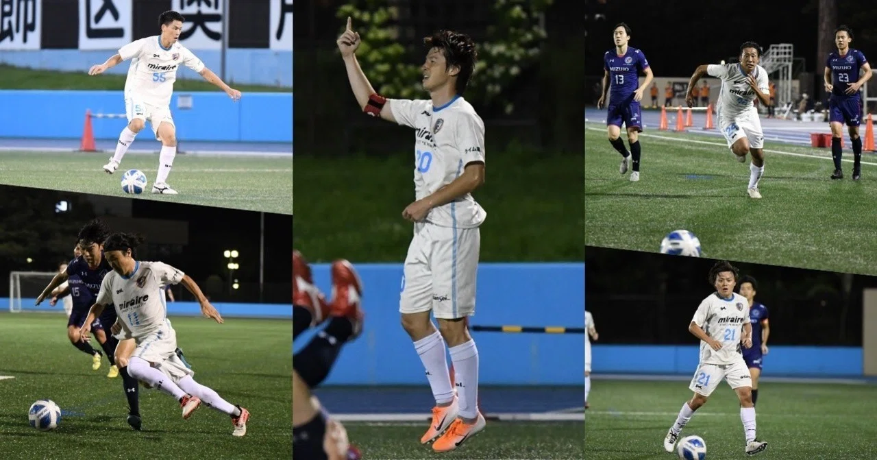 写真で振り返る東京都リーグvsTOKYO UNITED FC +Plus｜南葛SC / NANKATSU SC
