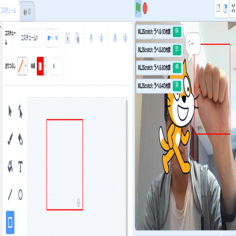 ML2Scratchでじゃんけんを学習させる手順（CoderDojo港北NTの初めての機械学習用として）｜KY研究所@CoderDojo横浜港北ニュータウンやってます｜note