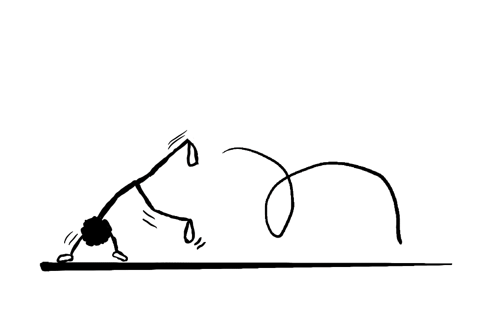 No.1243 側転｜しんちゃん