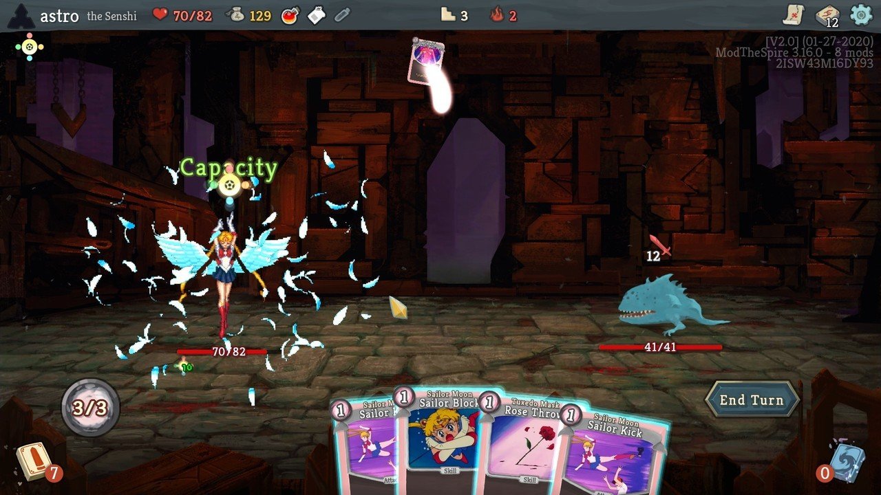 Slay the Spire: Mod "The Senshi"｜naoe_