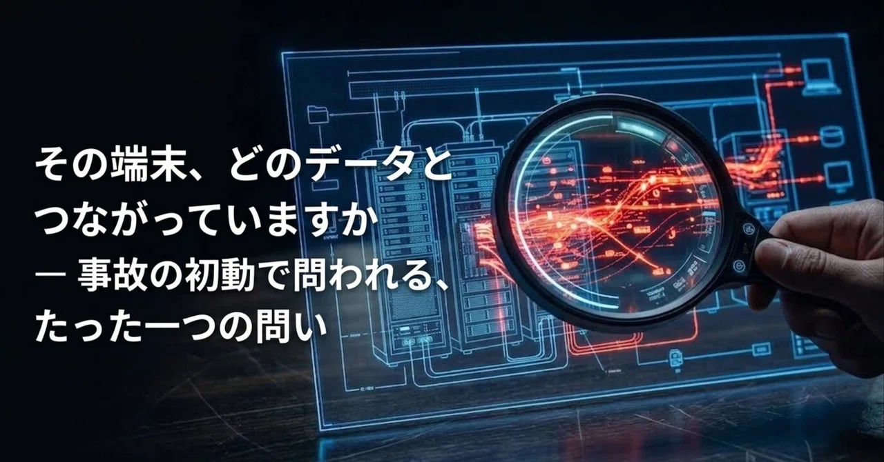 That terminal, what data is it connected to? — The single question that ...