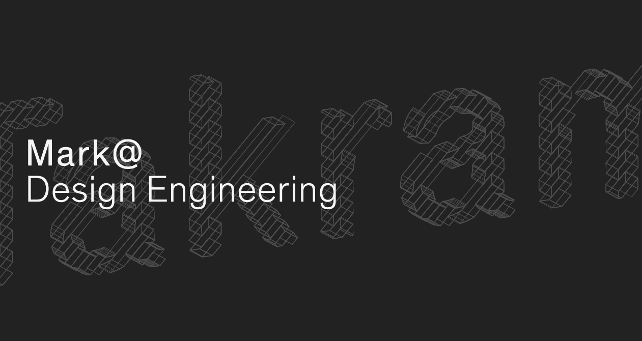 Mark@ Design Engineering｜Takram｜note