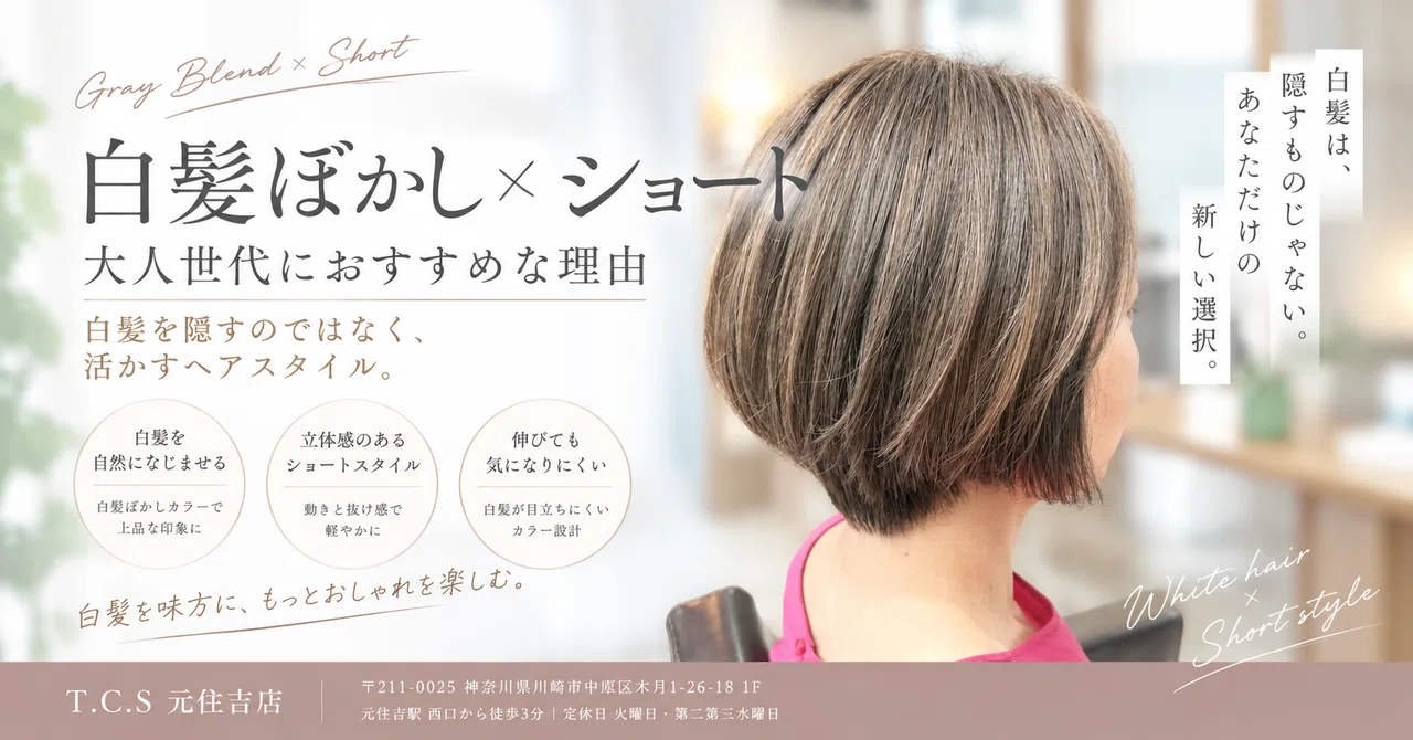 Gray Hair Blending x Short Hair | Mature short hairstyles that embrace ...