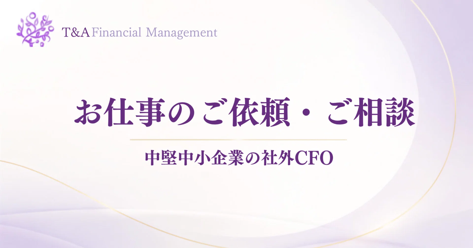 Work Requests and Consultations | External CFO for Mid-sized and Small ...