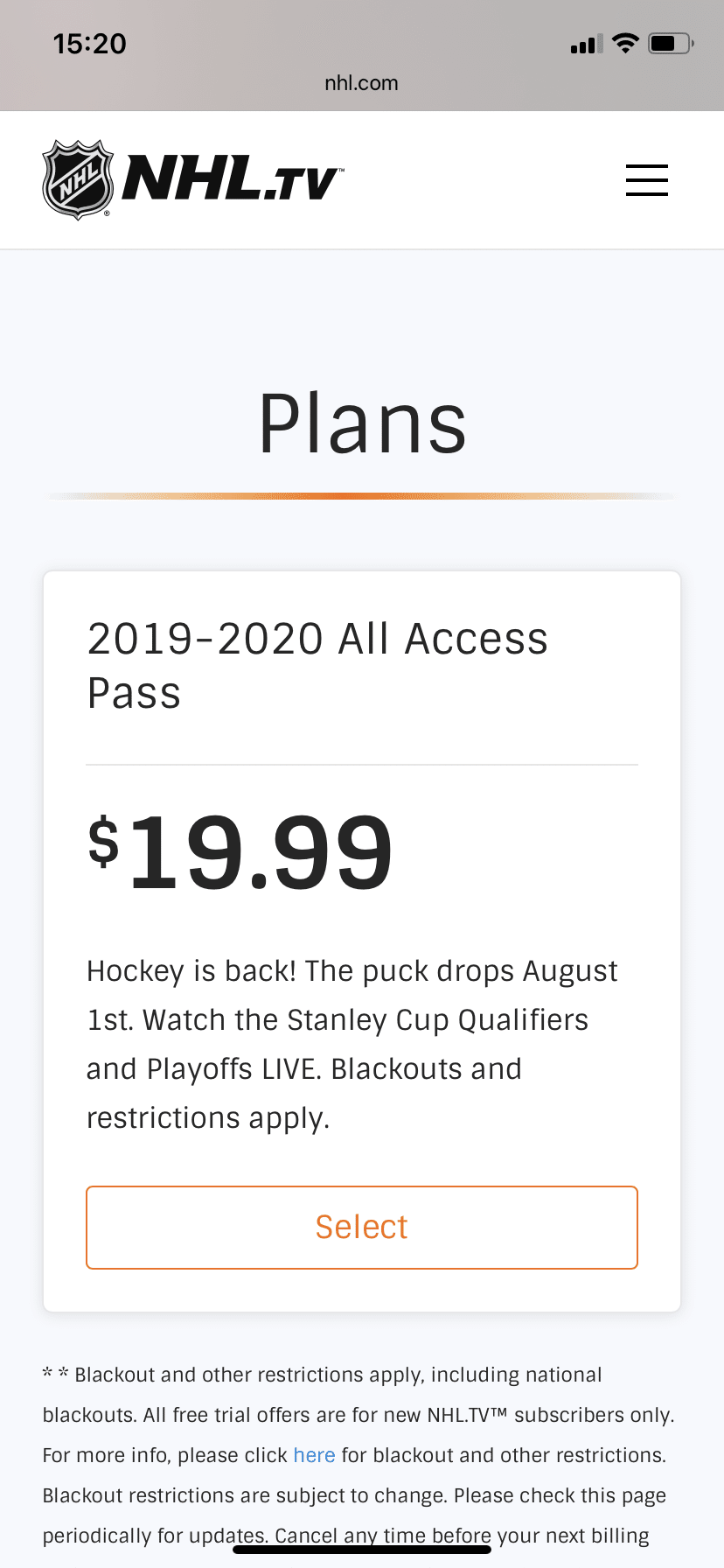 NHL.TV 登録/視聴/解約方法｜ミヨこ