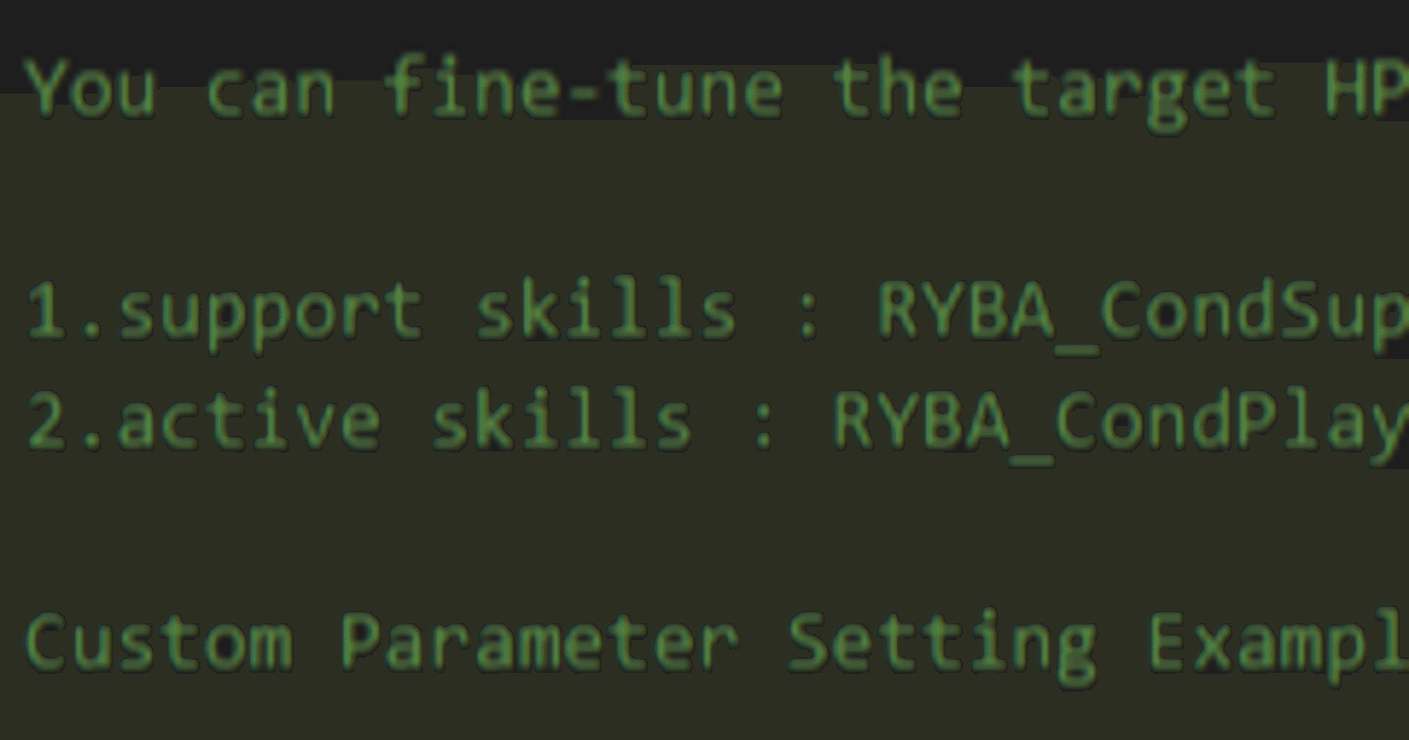 SRPG Studio プラグイン スキルの対象の条件HPを細かく設定する方法(発動型と支援）＆Pluginの作り方｜熱帯魚(/RYBA)