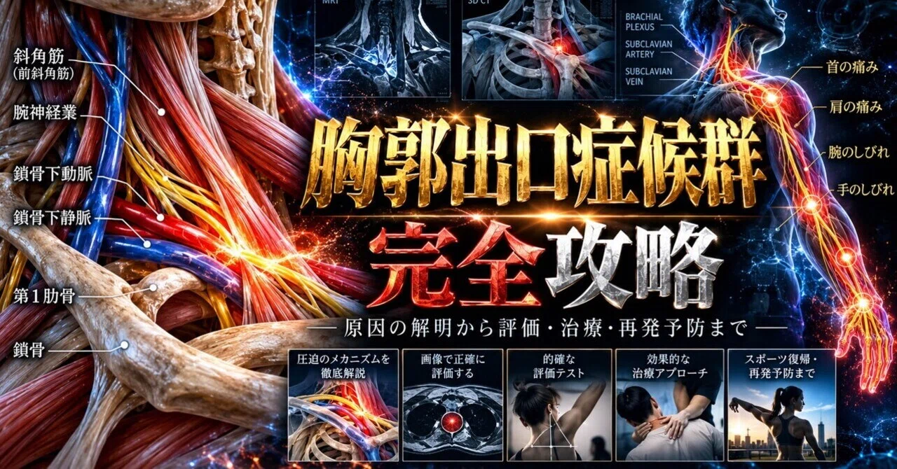 【Thoracic Outlet Syndrome Complete Guide】─ Decoding TOS Evaluation and ...