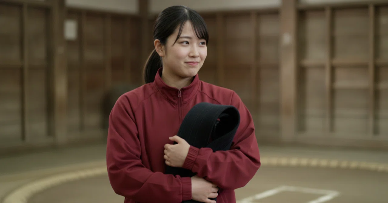 The Day Three Female Managers Sized Up Their Classmate In A Sumo Club