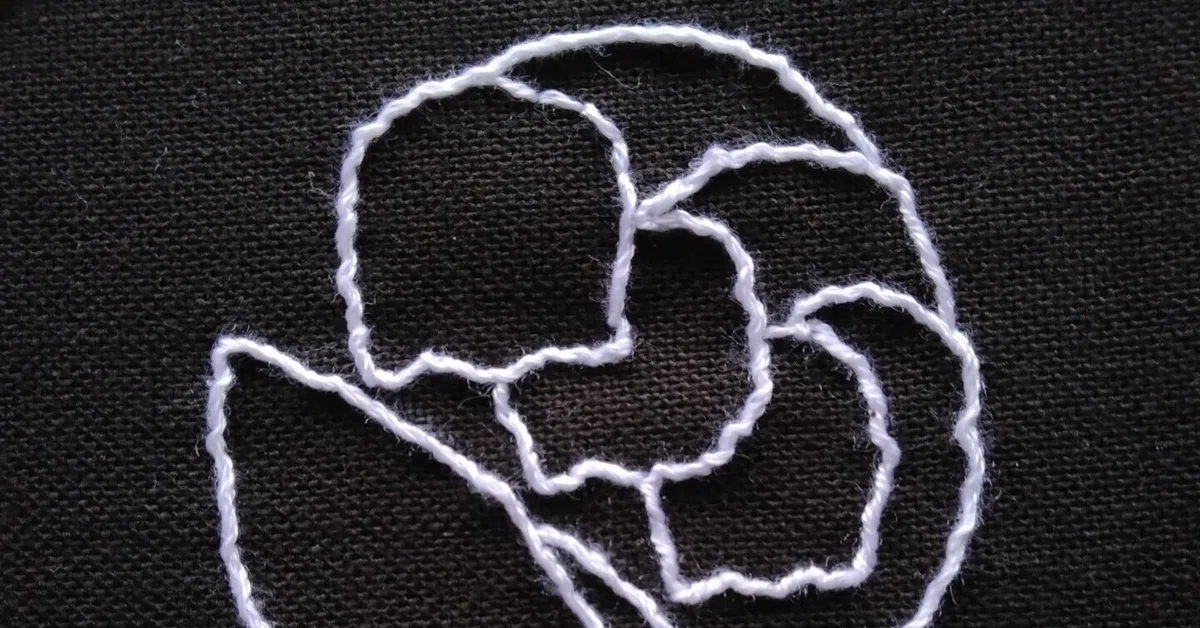Trying out free embroidery｜フライ