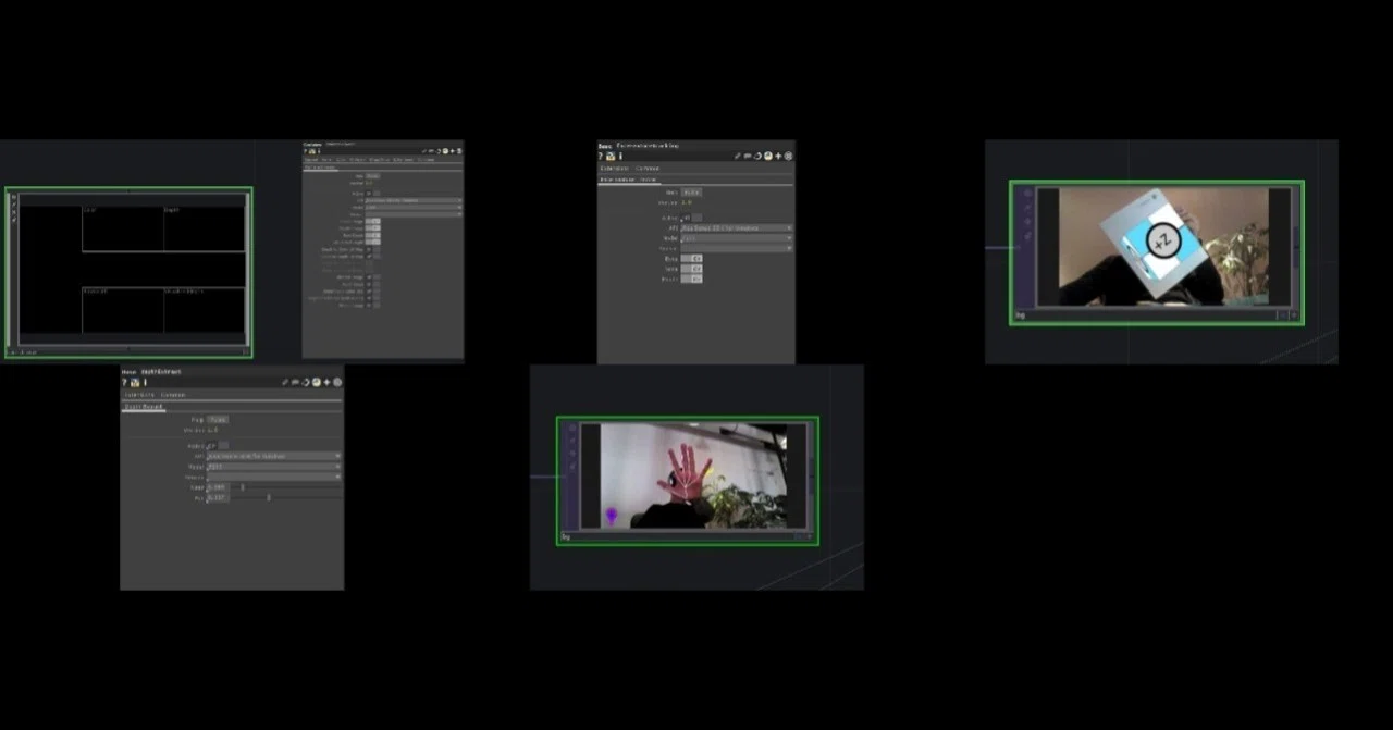 TouchDesigner Palette 紹介 パート6（RealSense編）｜Joe0hara