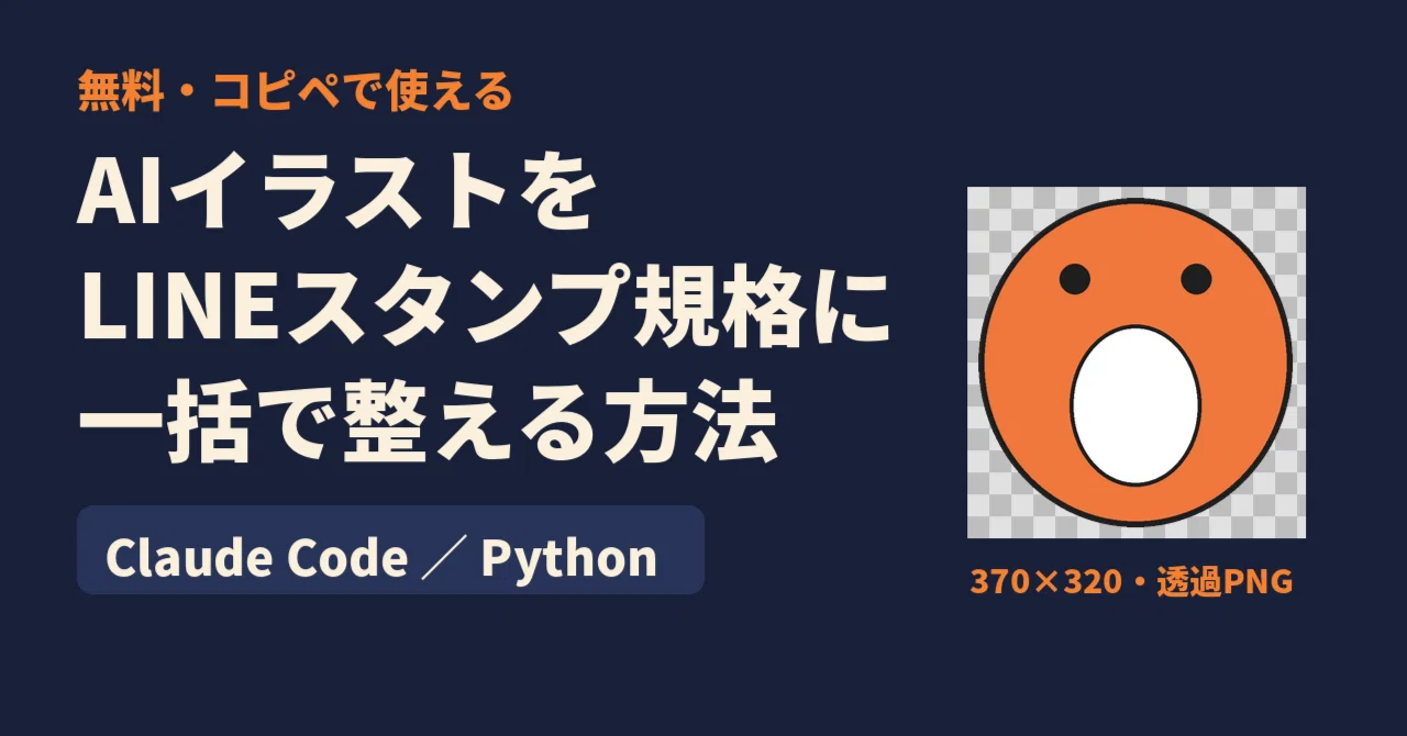 [Free] How to batch-format AI-generated illustrations to LINE sticker ...