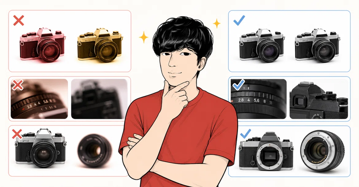 For Used Camera Listing Photos, 'Show Accurately' Rather Than 'Enhance ...