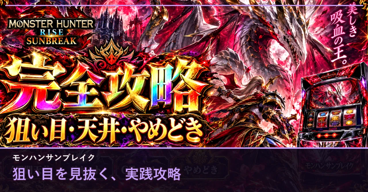 Must-Read Before Playing Monster Hunter Sunbreak | Quick Reference ...