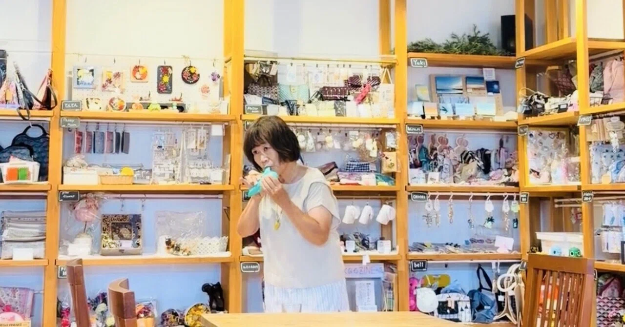 Connections are made through what you love. Ocarina player, Junjun-san ...