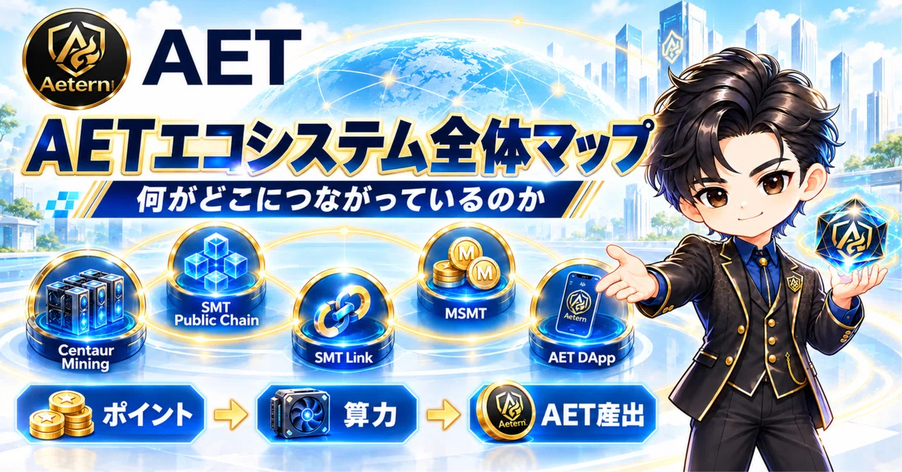 AET Ecosystem Overview Map | What Connects to What｜AET