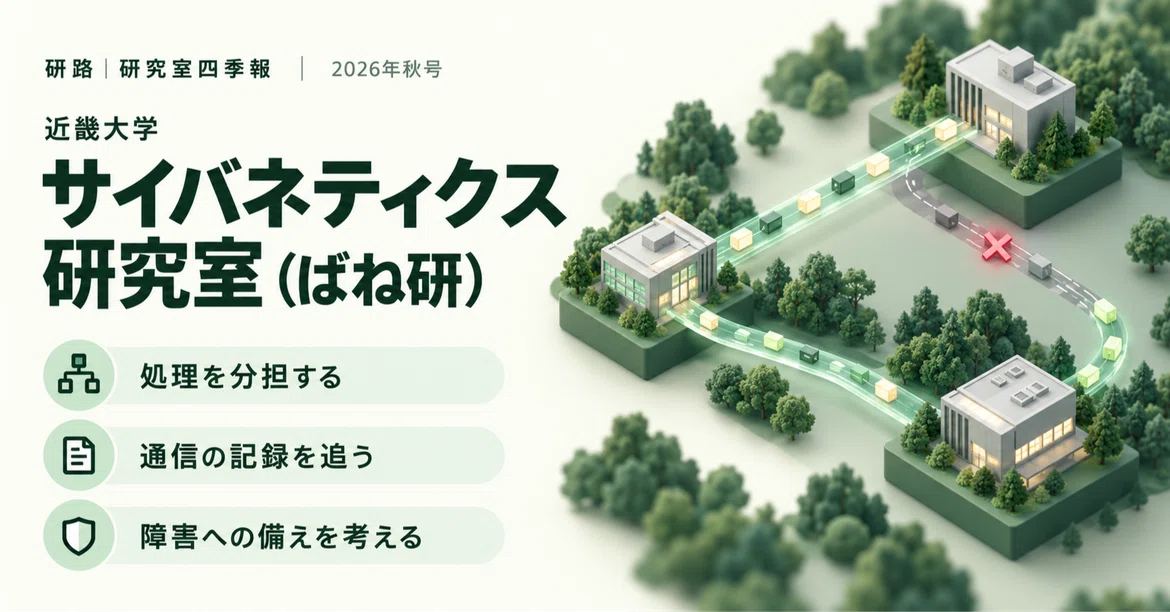Deciding on a Graduate School Lab: Kindai University | Cybernetics ...