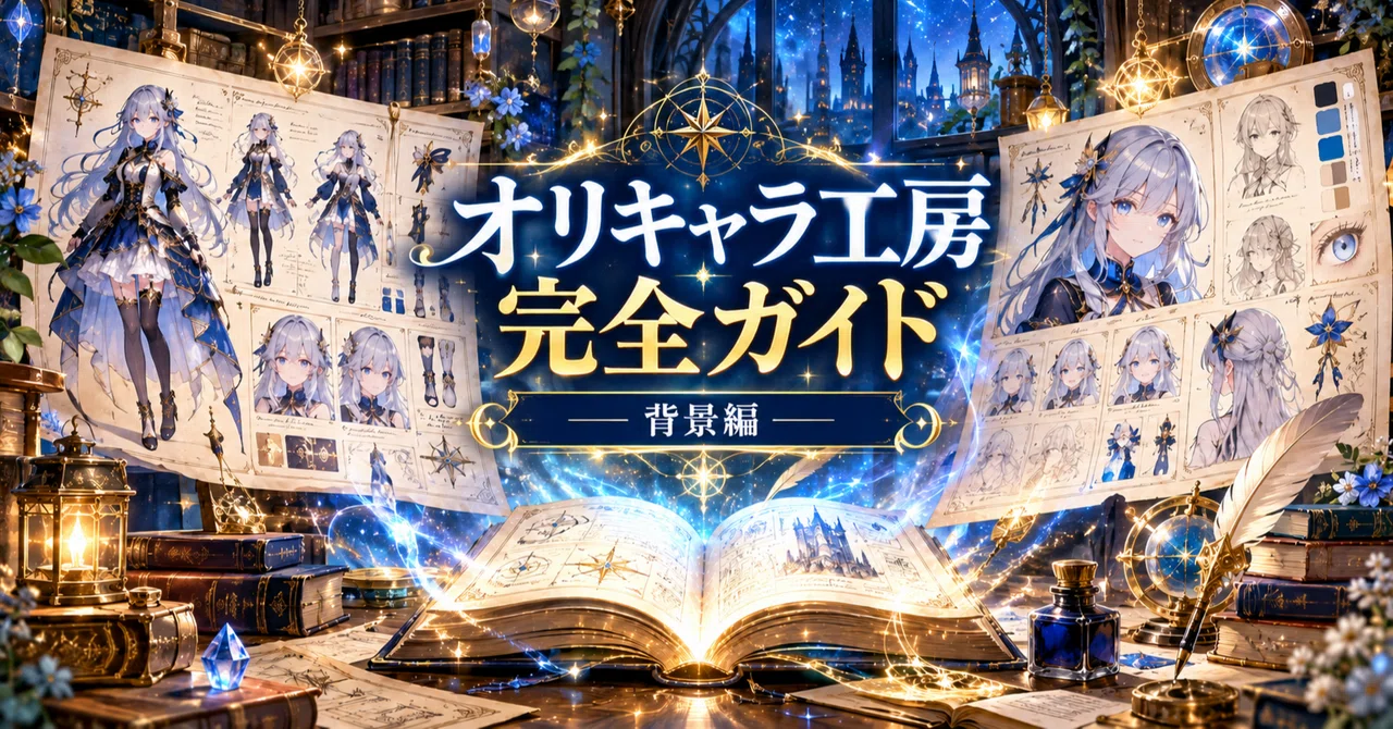 Original Character Workshop Complete Guide [Background Edition]｜アメージング