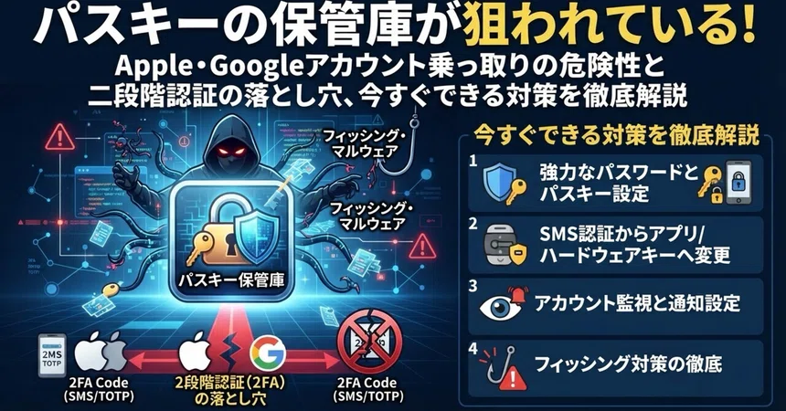 Passkey Vaults Are Under Attack! The Dangers of Apple/Google Account ...