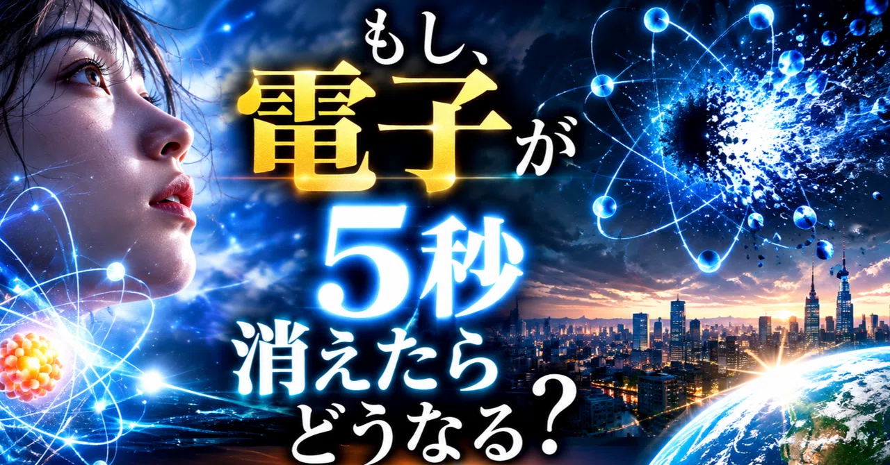 What would happen if electrons disappeared for 5 seconds?｜ジュリア0105