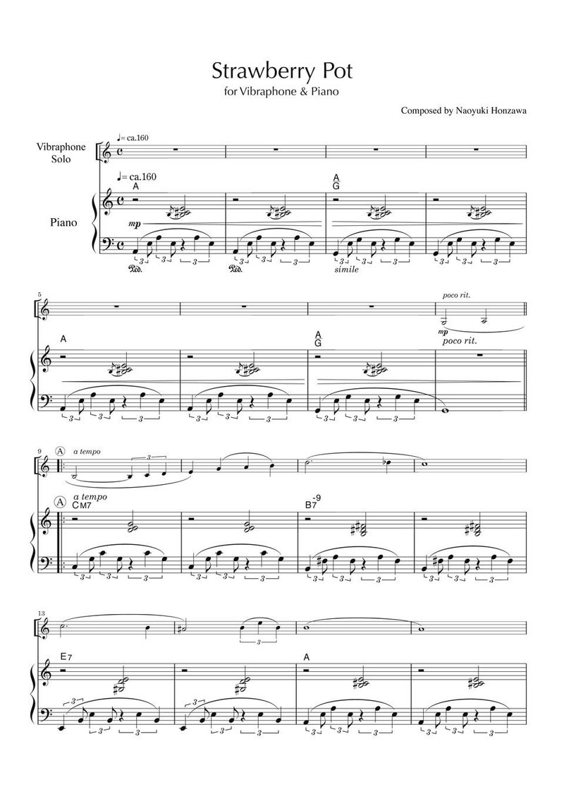 Strawberry Pot For Vibraphone Piano PDF strawberry-pot-for-vibraphone-piano-pdf