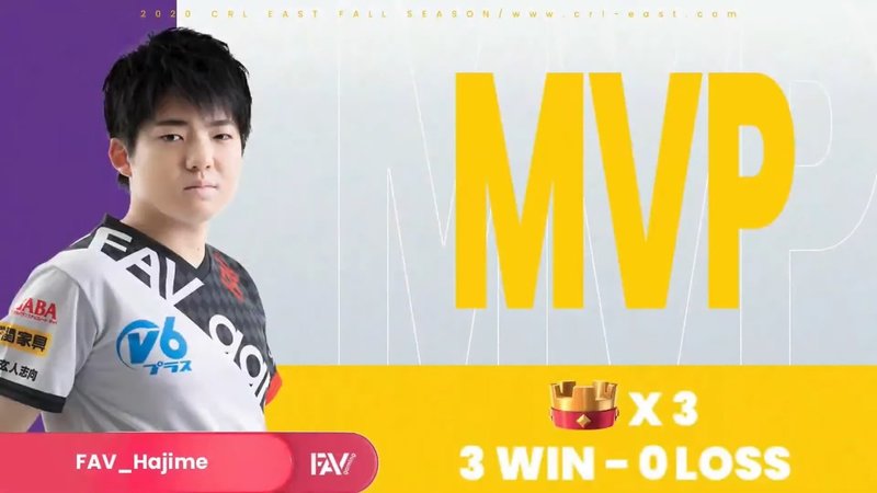 クラロワリーグ | CRL East | 2020-Fall | W1-D1 の試合結果｜kabutom/クラロワ