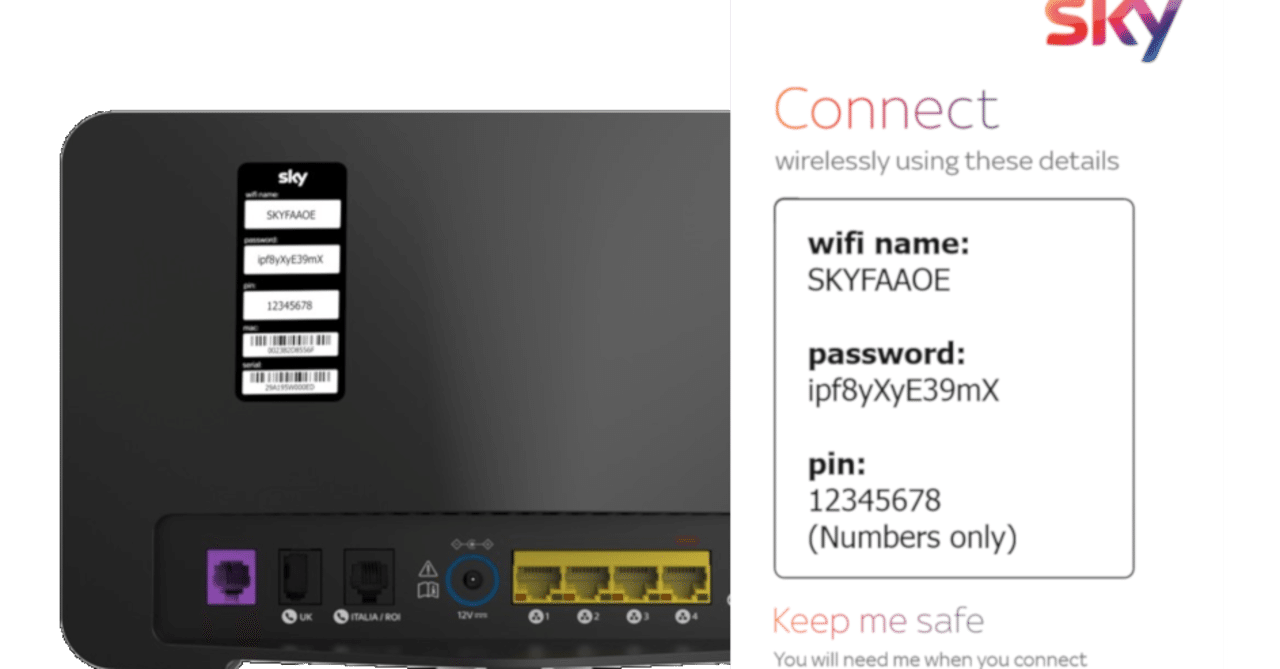Sky Router Setup｜smithsaracana