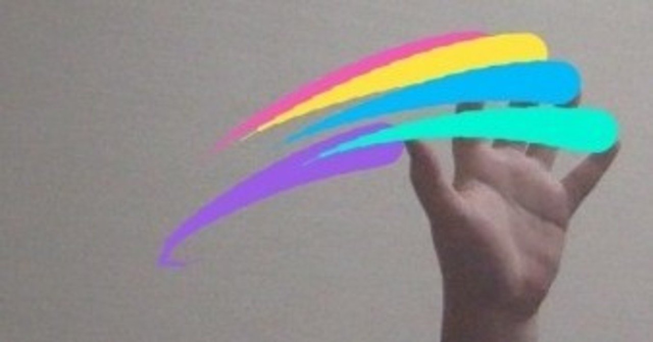 スケッチ「HandTracking_Trail」投稿しました｜reona396