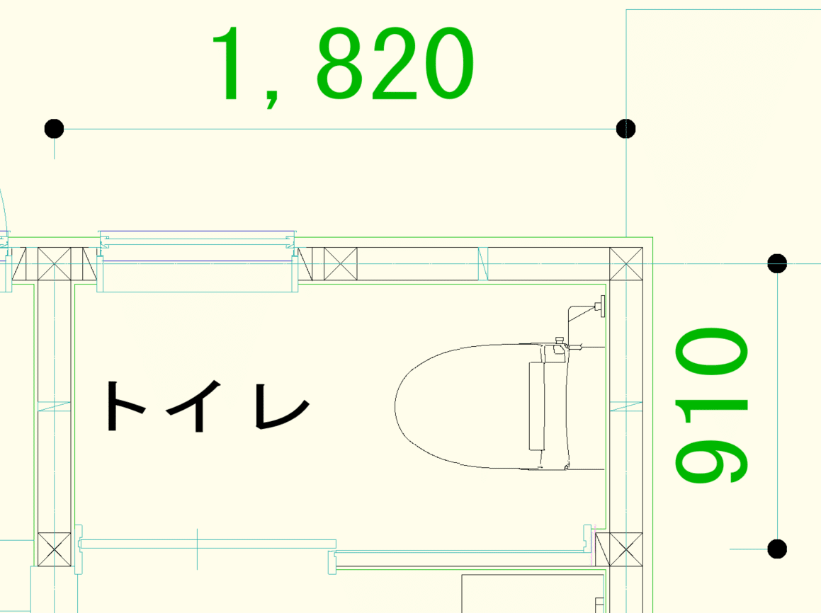 住宅でのトイレ寸法を考える(追記あり)｜AOKI建設