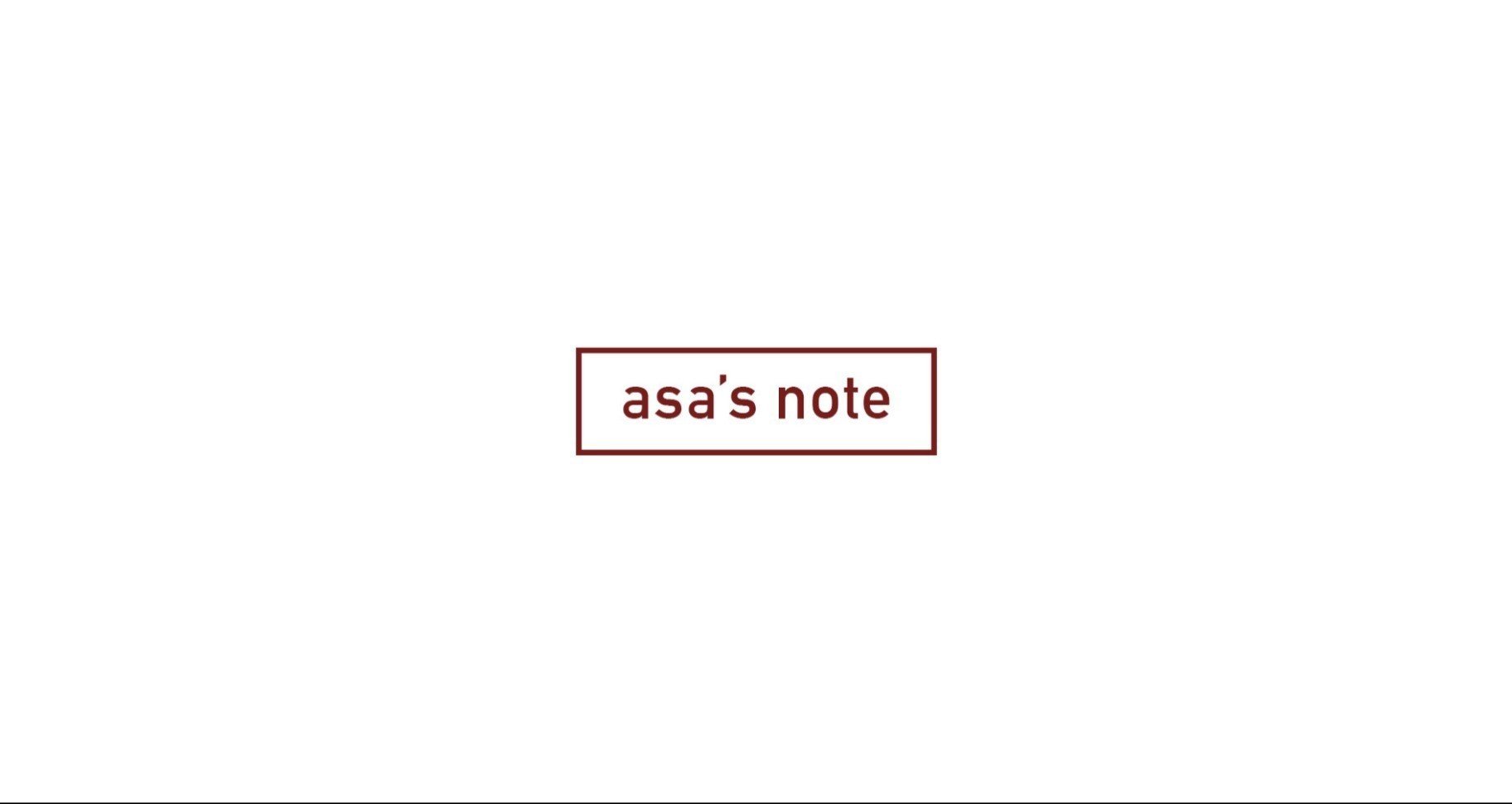 asa｜note