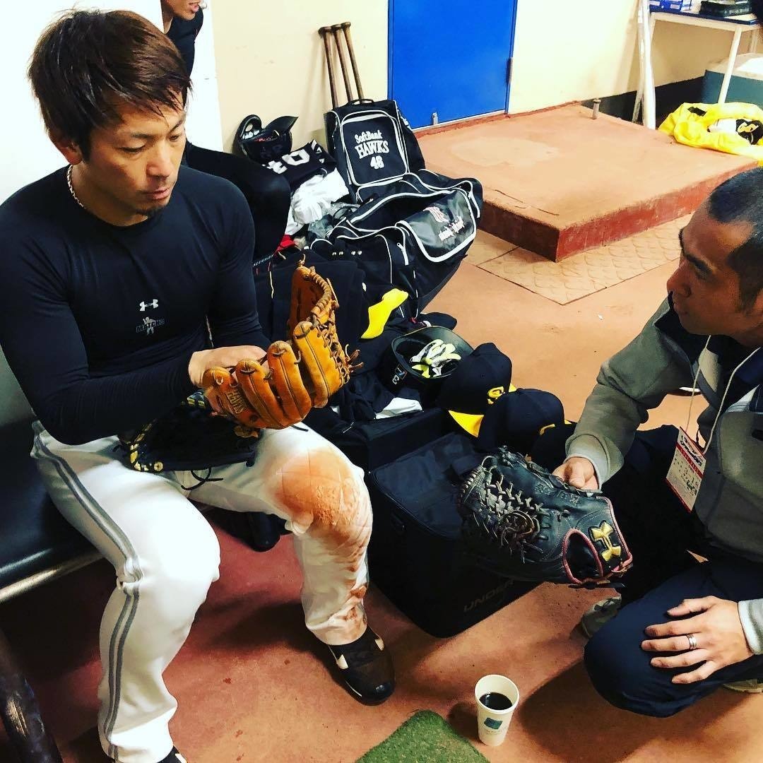 松田宣浩選手との思い出Vol.6-アンダーアーマーグラブ(グローブ 松田宣浩選手との思い出Vol.6-アンダーアーマーグラブ(グローブ