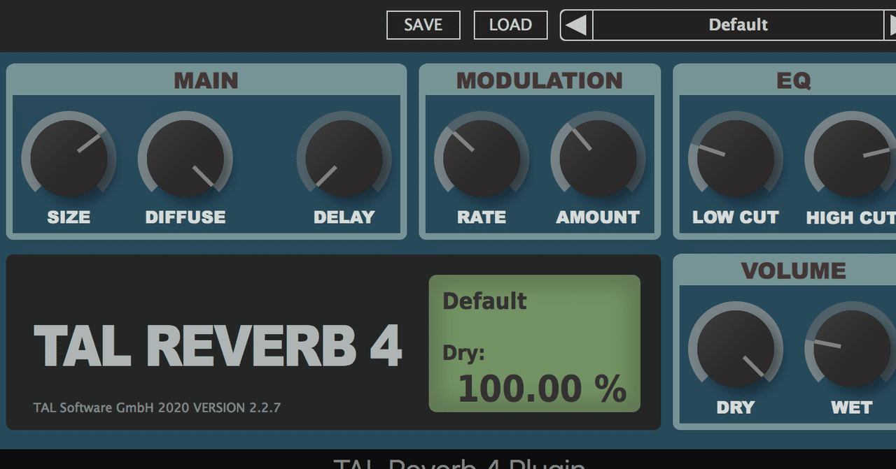 【TAL-Reverb-4】無料プラグインサウンドチェック｜DIGLOOPS@DTM情報