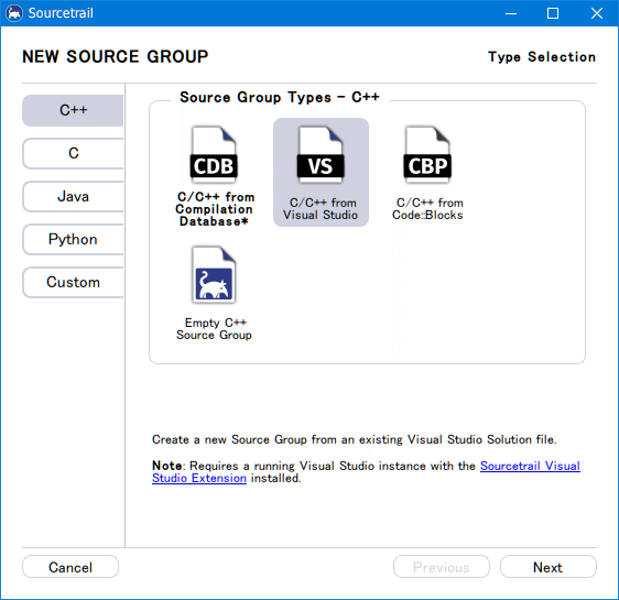 Sourcetrailでソースの解析 - 導入から｜遊月