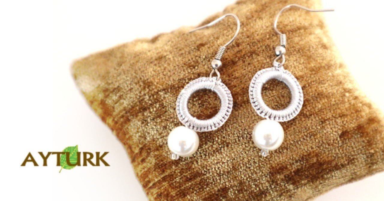 パールの誘惑／ピアス「リング・パール」｜AYTURK／オヤデザイナー