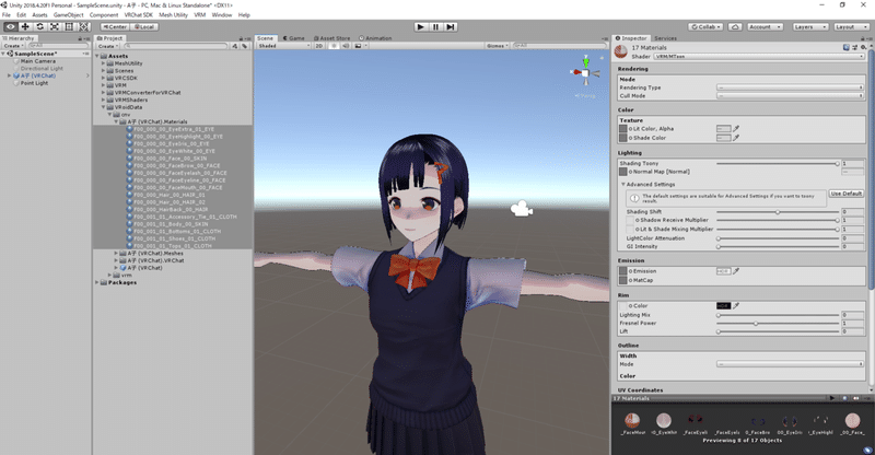 【VRC】VRoidStudioからVRChatにモデルを持っていく方法｜MA=RE