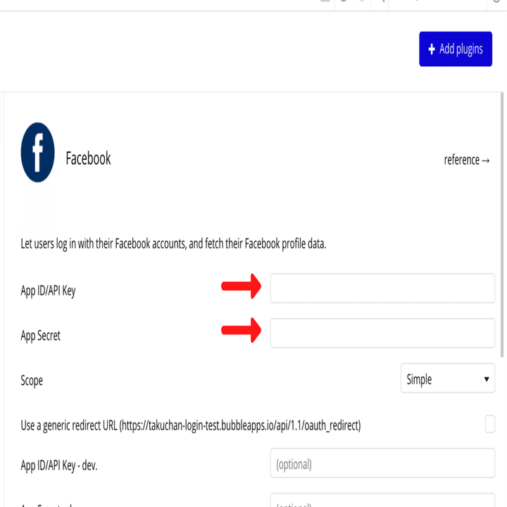 【NoCode】Bubbleのチュートリアルを初心者向けに解説！ ⑪ Facebookログイン機能を実装する｜taku