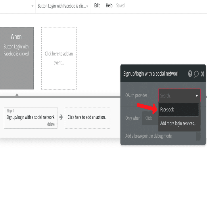 【NoCode】Bubbleのチュートリアルを初心者向けに解説！ ⑪ Facebookログイン機能を実装する｜taku