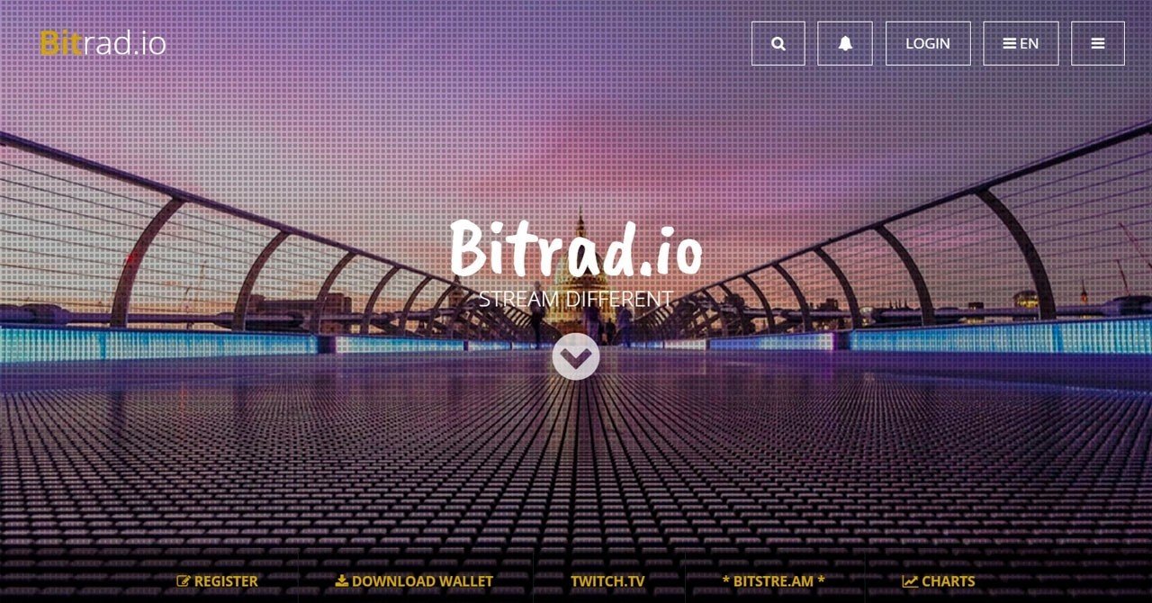 インターネットラジオを聴きながら仮想通貨を貯める（Bitrad.io）｜のんびり