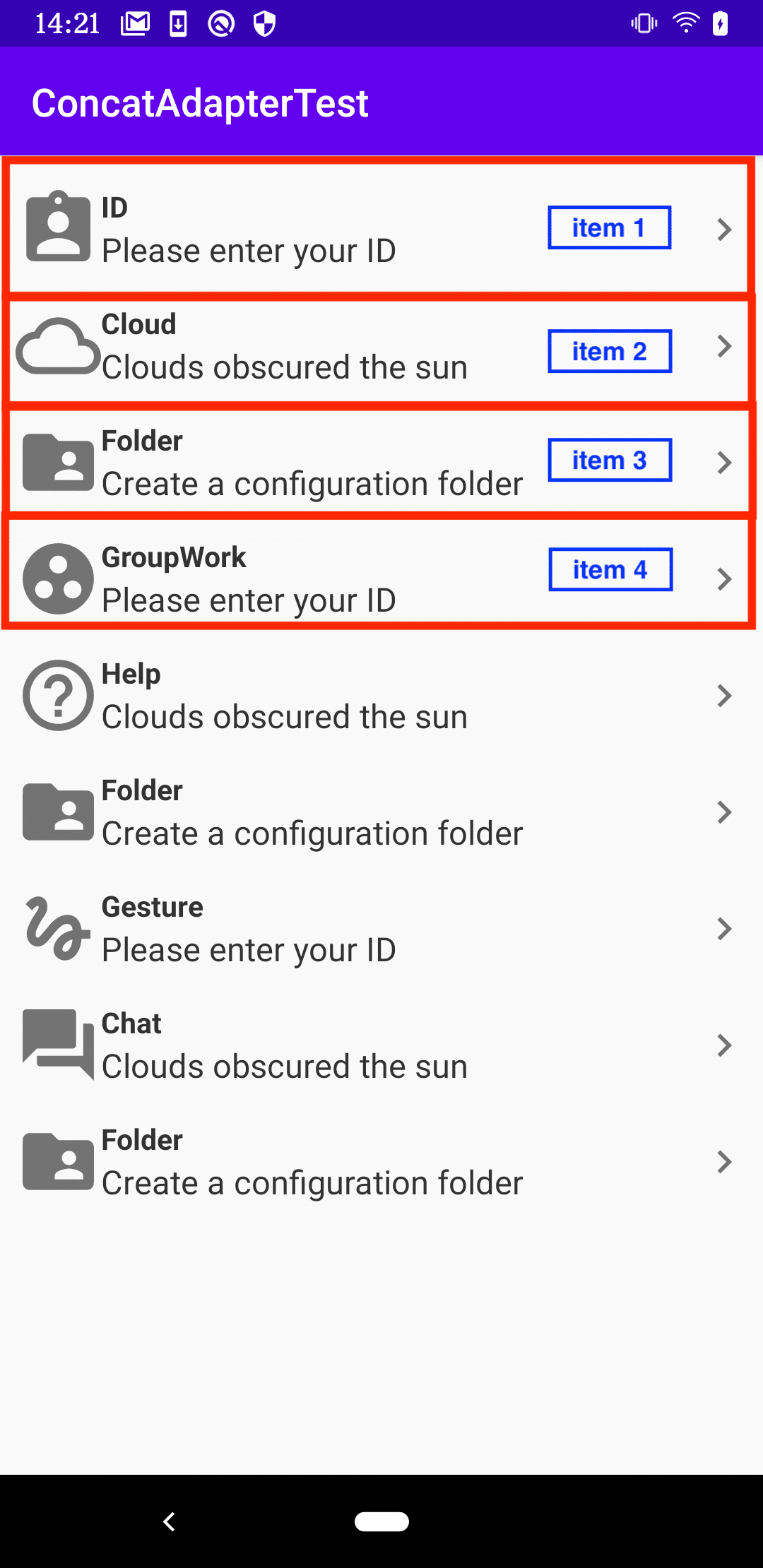 【Android】ConcatAdapterを使用して複雑なレイアウトを簡単に作成しました。｜s_kim(Kim Sanggyu)