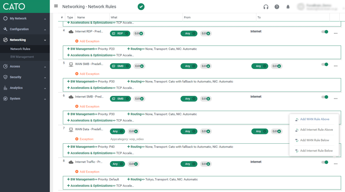 出口の Cato PoP を変更する｜Cato Cloud - Fuva Brain
