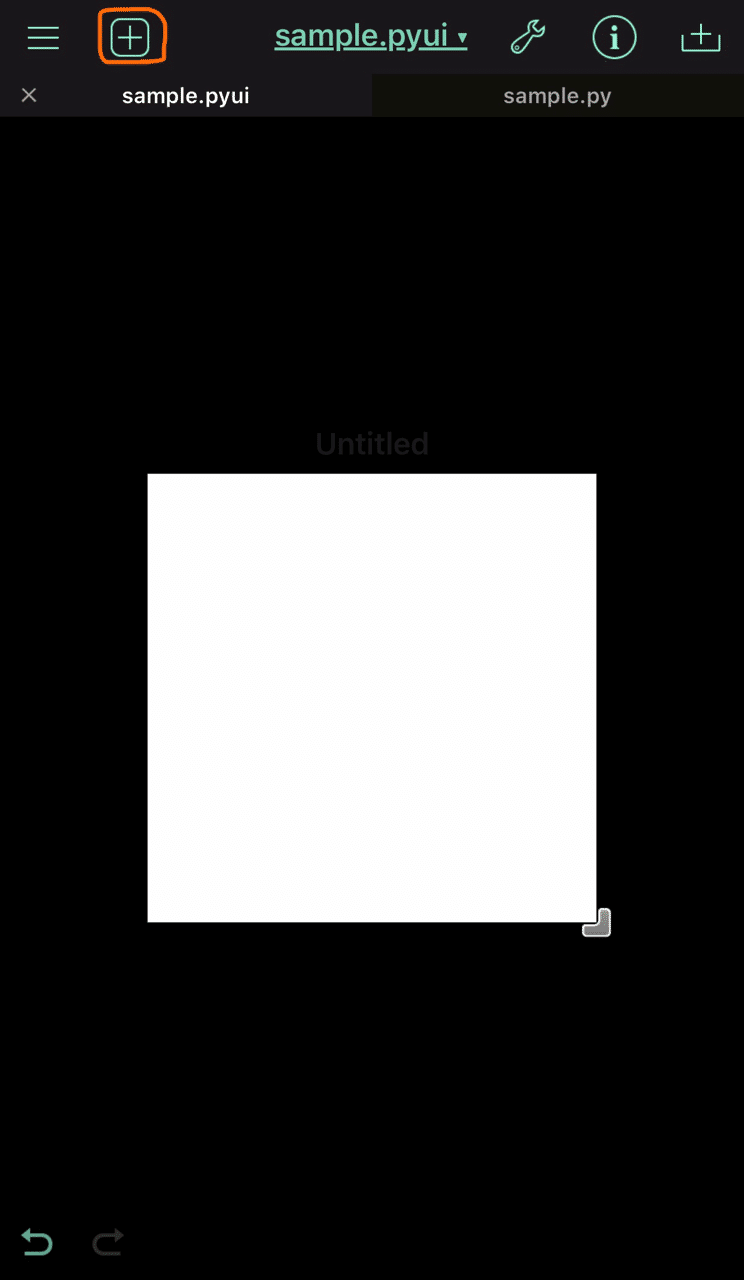 [初心者向け]Pythonista3のuiエディタで作成した要素を取得する方法｜Junya