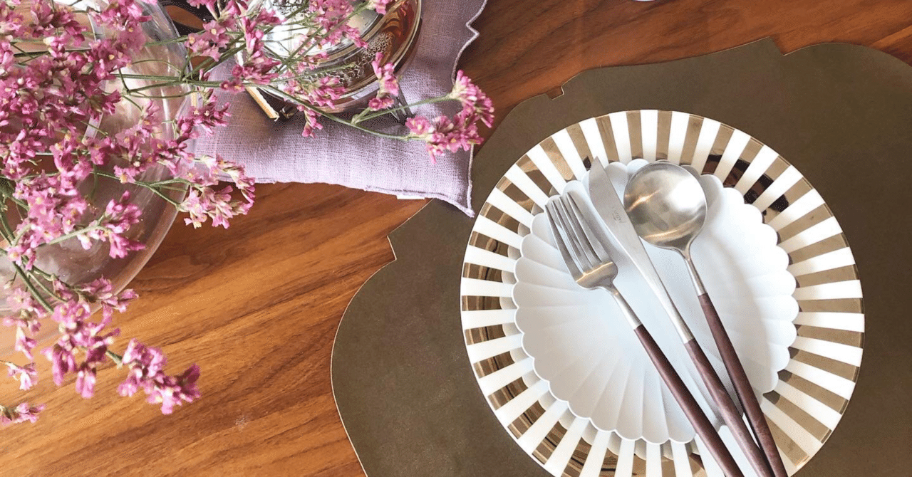 もてなす気持ち｜My kinda days by SATOKA｜note