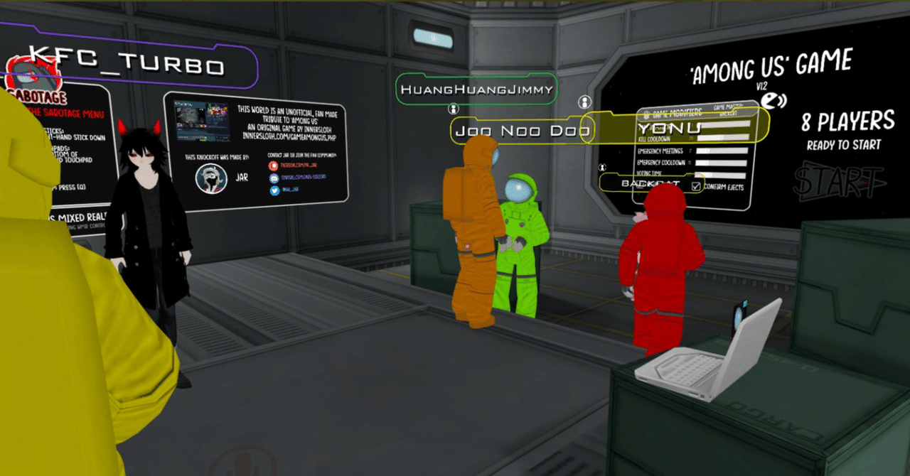 【VRchat日和 】Among Us Game｜Take