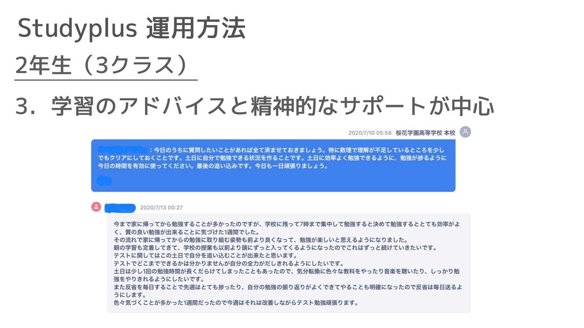 クラスのコミュニケーションツールとして生徒の世界を広げる｜桜花学園高等学校【Studyplus for School Award 2020】｜【公式】Studyplus for School マガジン