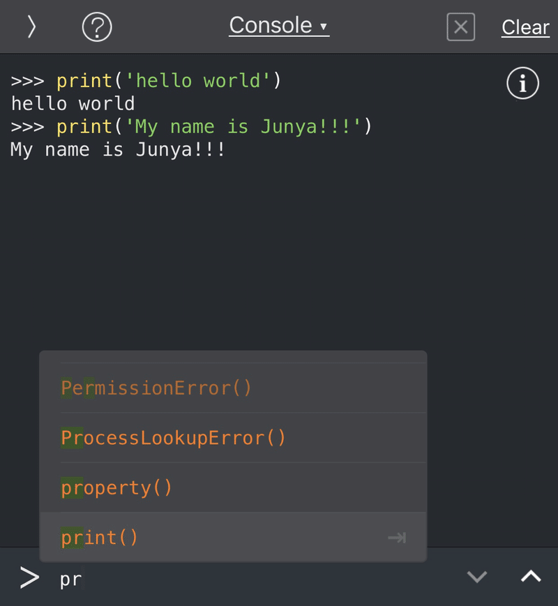 [初心者向け]Pythonista3で出来る事｜Junya