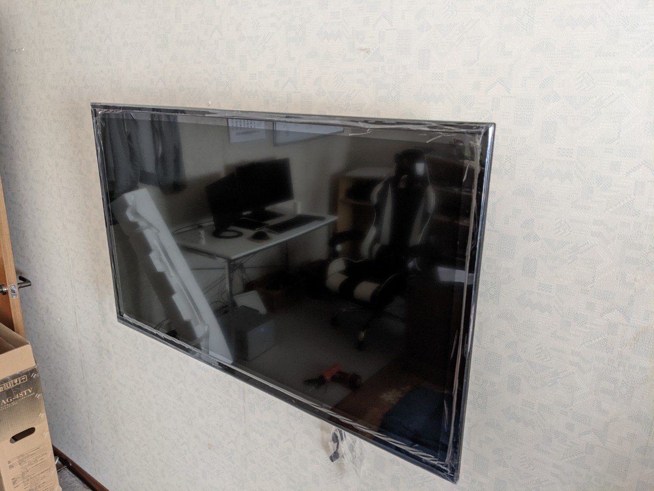 総額3万円代!!48インチ壁掛けテレビを自作してみた!!|Take 総額3万円代!!48インチ壁掛けテレビを自作してみた!!|Take