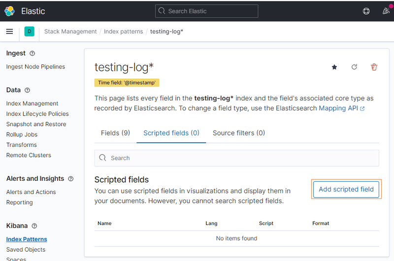 KibanaのScripted Fieldの使用例とPainlessスクリプトの書き方｜Airitech